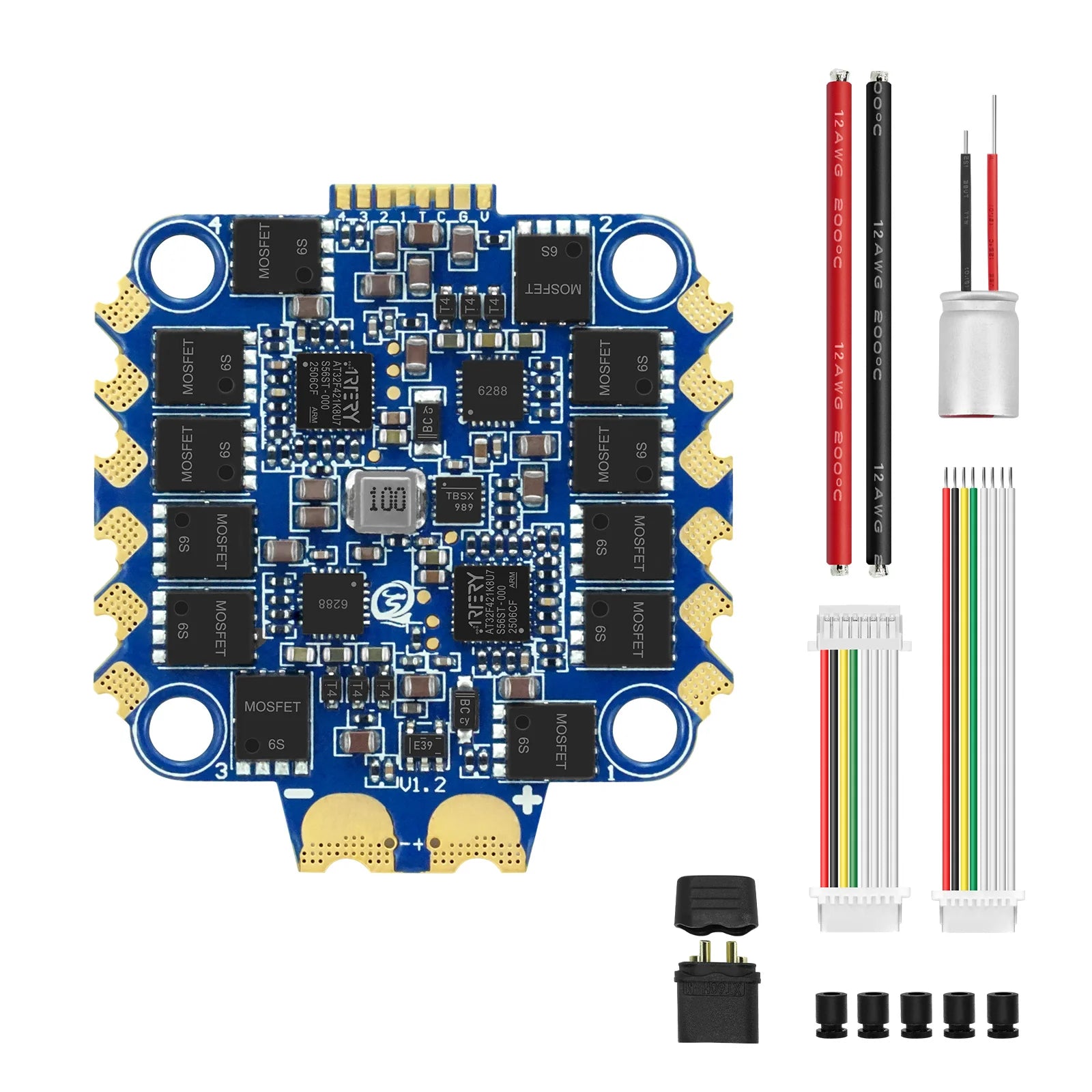 SEQURE Blueson A2 6S 65A AM32 or 8s 70A AM32 - High-Performance FPV ...