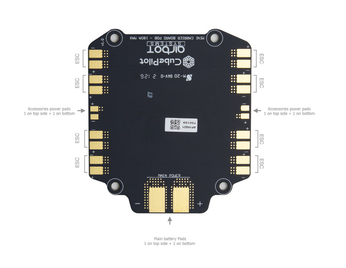 Airbot Power Distribution Board for CubePilot – Unmanned Tech