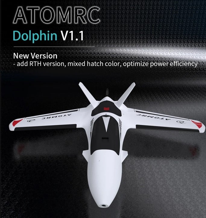 AtomRC Dolphin FPV RC Aircraft – Unmanned Tech