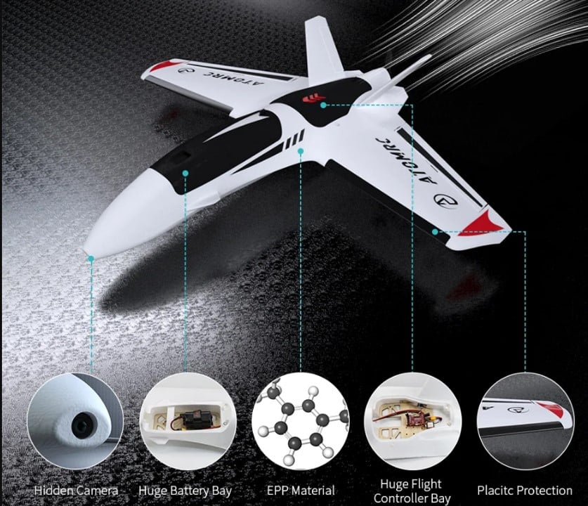 AtomRC Dolphin FPV RC Aircraft – Unmanned Tech