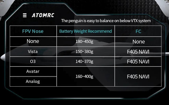 AtomRC Penguin Twin Motor FPV RC Aircraft – Unmanned Tech