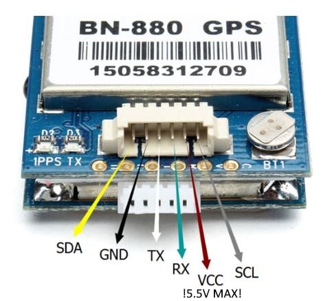 Beitian BN-880 GPS & Compass Module – Unmanned Tech