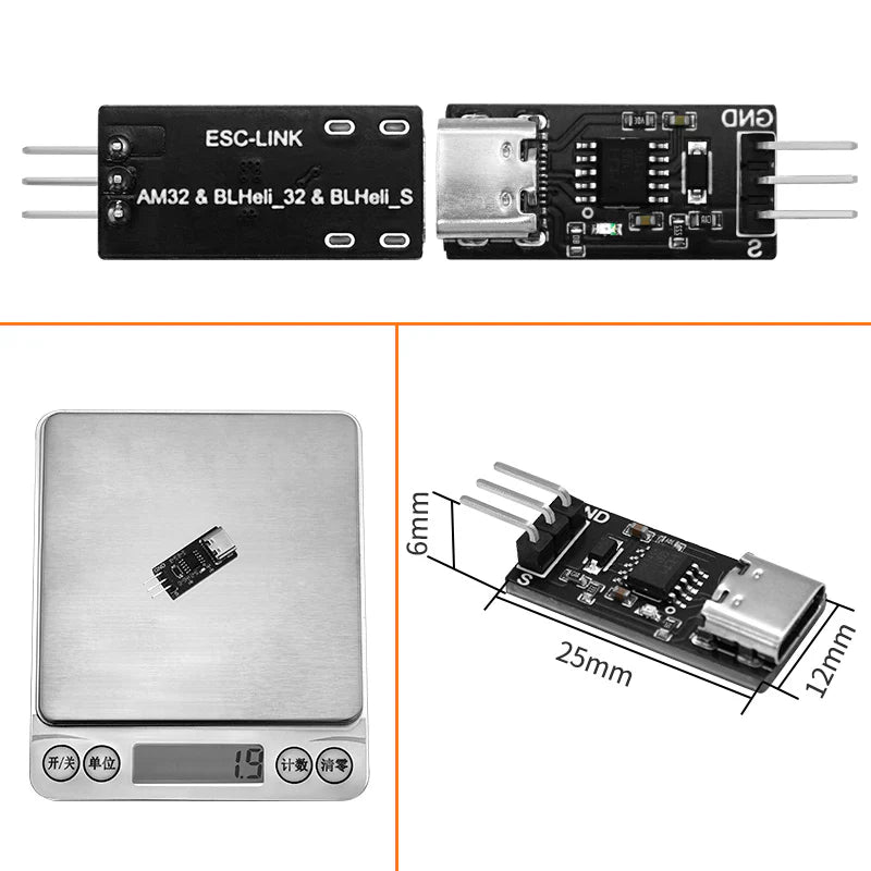 SEQURE WiFiLink ESC Programmer - Wireless AM32, BLHeli_32 & BLHeli_S ...