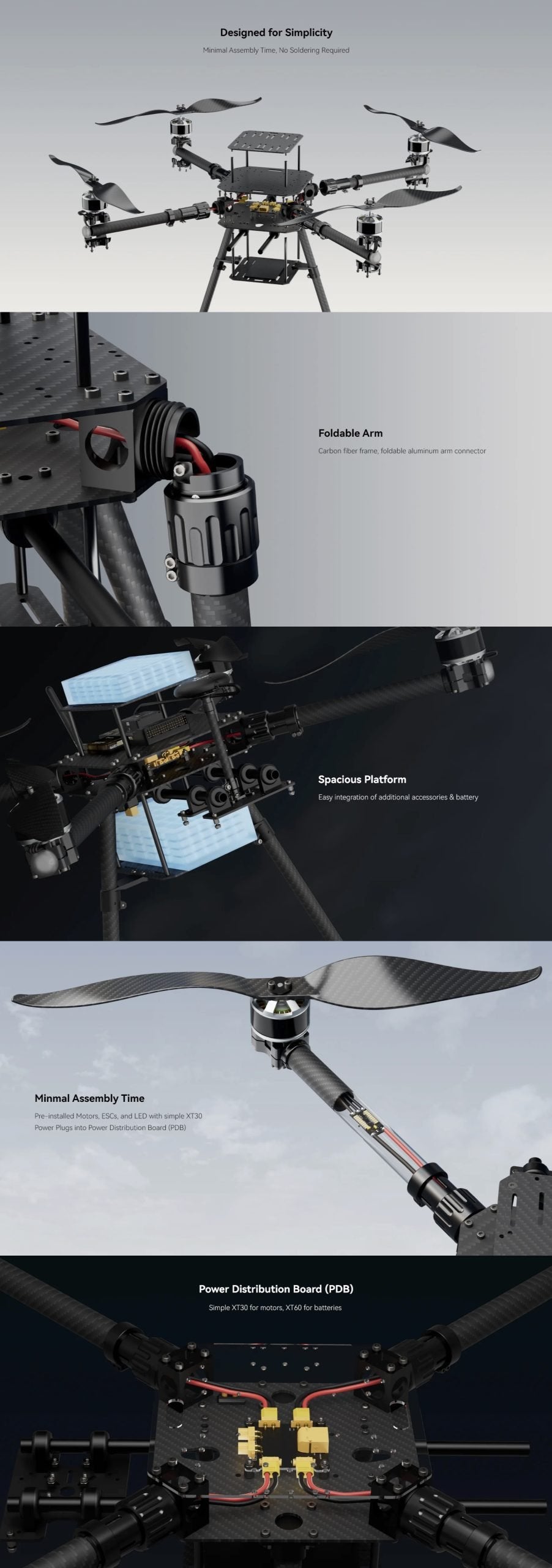 Holybro X650 V2 Quadcopter ARF Drone Kit – Unmanned Tech