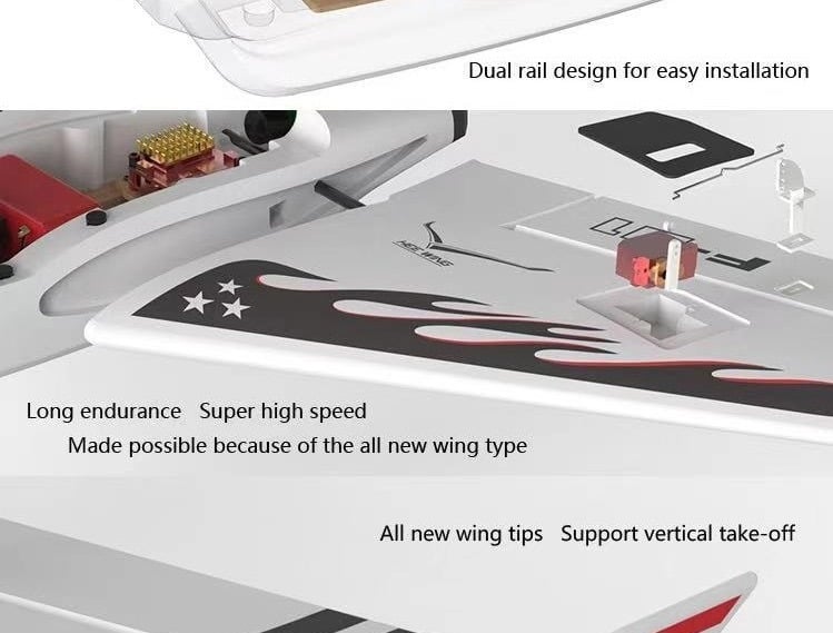 HEE Wing F-01 Ultra Delta Wing 690mm EPP RC Airplane – Unmanned Tech