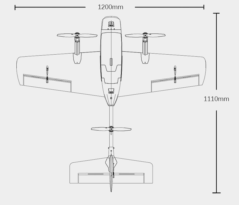 Hee Wing T2 Cruza VTOL FPV Plane (PNP+FC and Carry Case) – Unmanned Tech