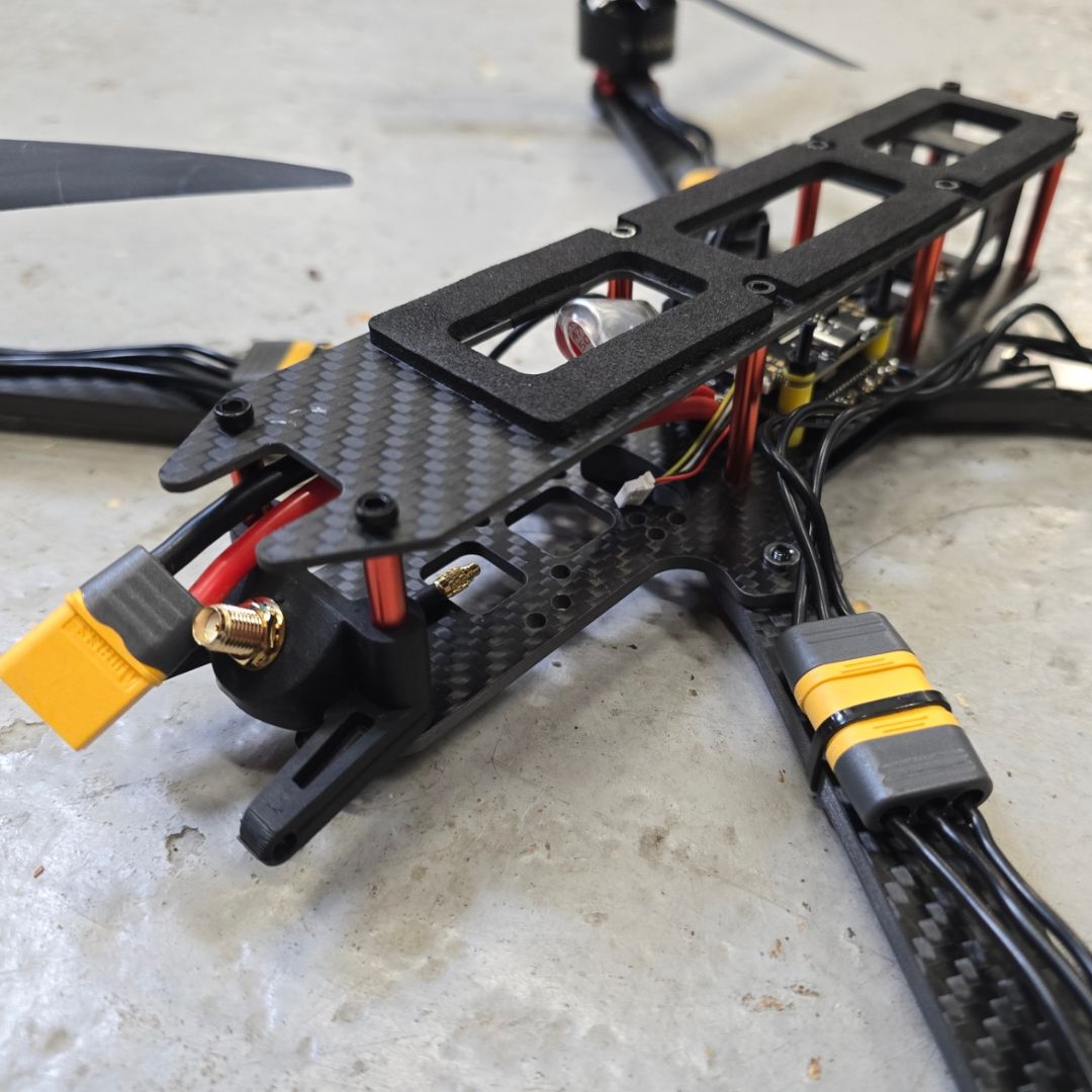 UMT 10" FPV Long Range Drone Base - Professional PD Frame Kit ...