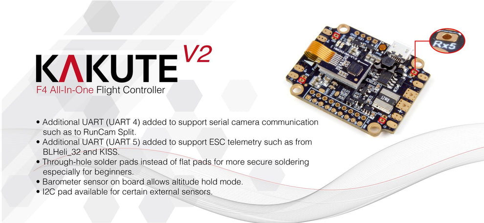 Kakute F4 AIO V2 Flight Controller – Unmanned Tech