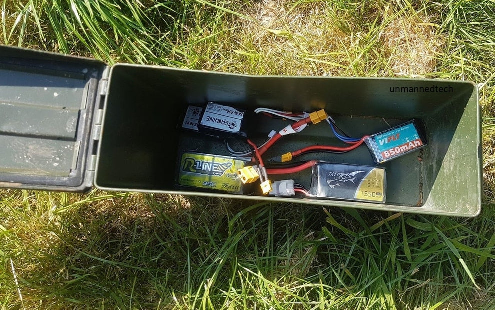30 Cal Ammo Box (Lipo Battery Storage) – Unmanned Tech